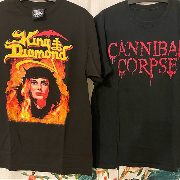 Shirts | King Diamond Cannibal Corpse | Poshmark